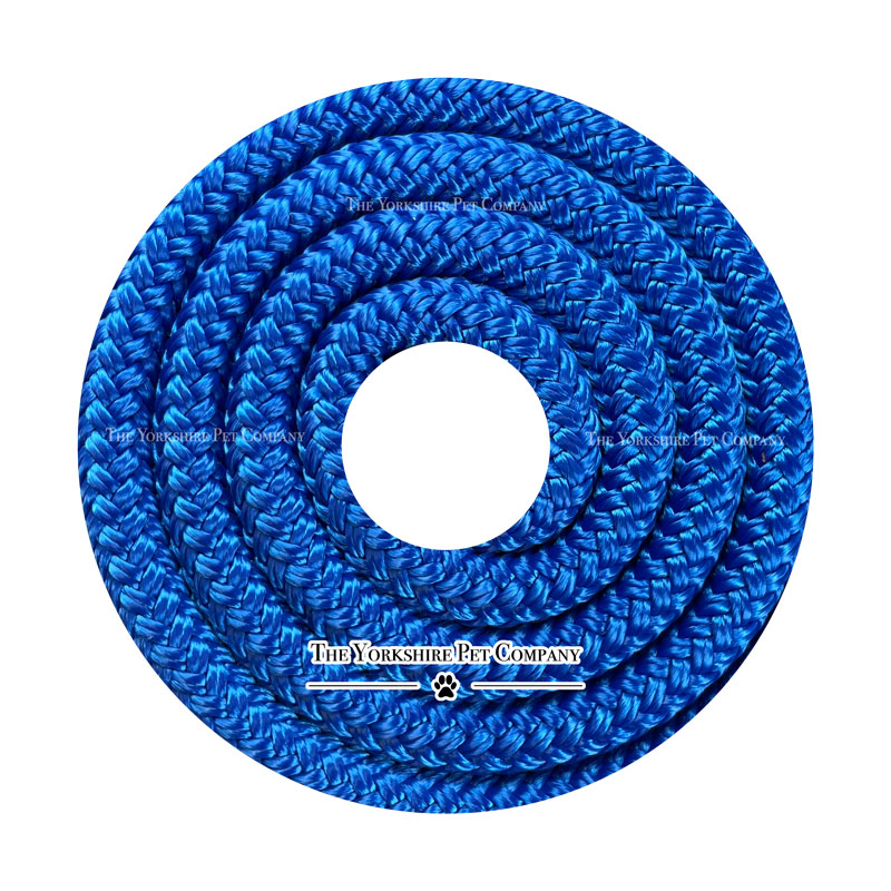 Royal Blue Yacht Rope Dog Lead - The Yorkshire Pet Company