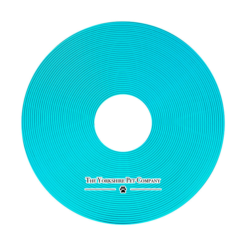 Baby Blue Biothane Dog Lead - The Yorkshire Pet Company